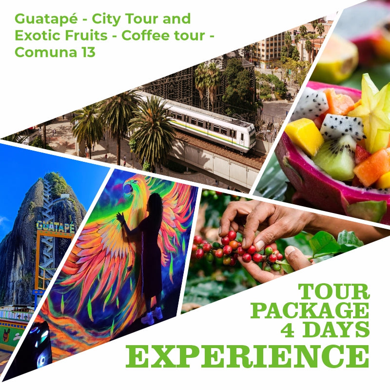 4 DAYS EXPERIENCE (Two (2) people minimum per tour / ¡Our tours are pr